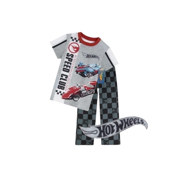 Hot Wheels | Pajamas | Hot Wheels Speed Club Kids Pajama Set Gray And ...